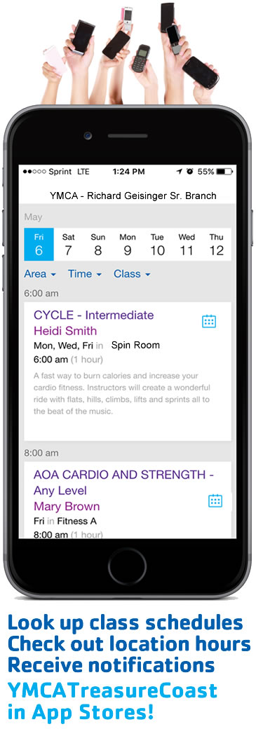 Mobile App - YMCA of the Treasure Coast